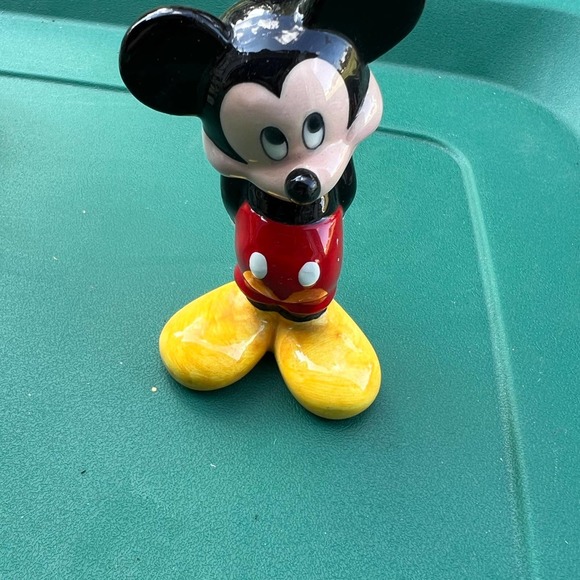 Disney | Accents | Disney Vintage Mickey Mouse Figurine Shy Bashful ...